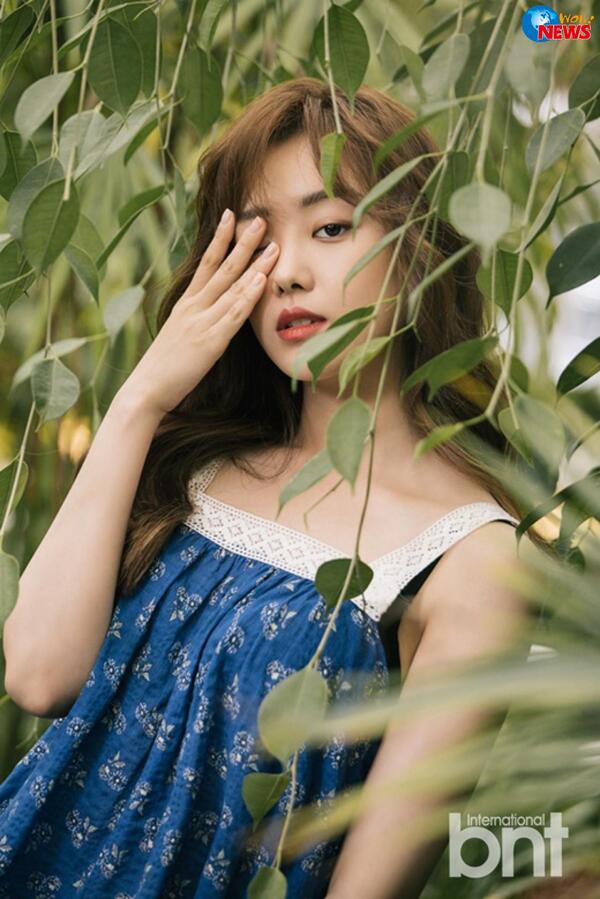 Secret宋枝恩拍bnt寫真 青翠環繞優雅靚麗 - ENews新聞網