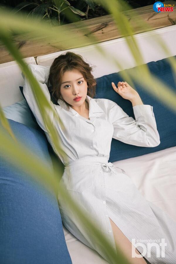 Secret宋枝恩拍bnt寫真 青翠環繞優雅靚麗 - ENews新聞網