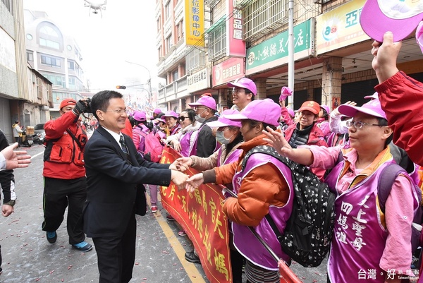 8天7夜遶境 桃園龍德宮四媽祖抵鹿港天后宮進香 - ENews新聞網