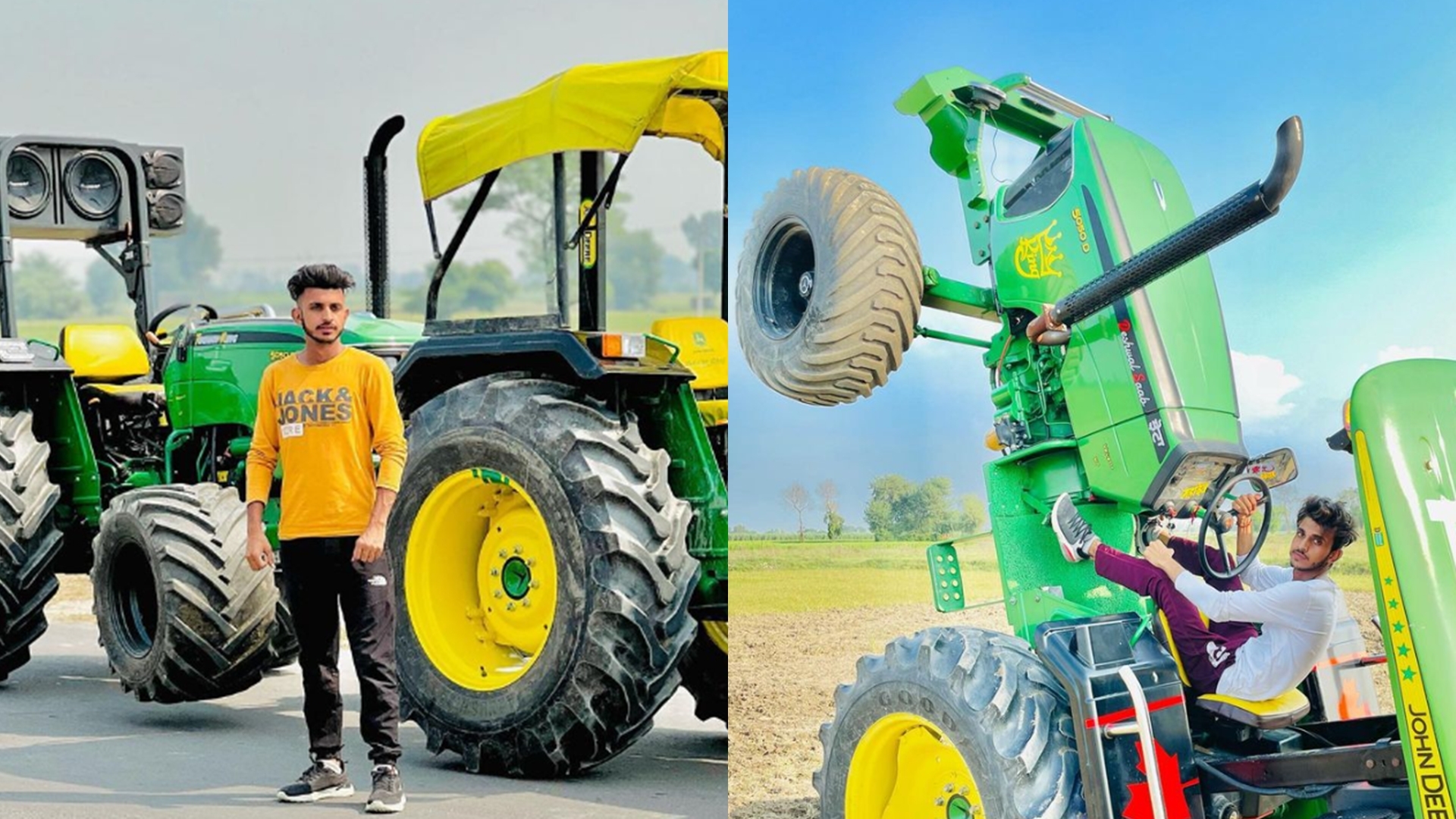 百萬網紅直播表演拖拉機「翹孤輪」 瞬間爆頭慘亡...粉絲全嚇壞 | 蕃新聞