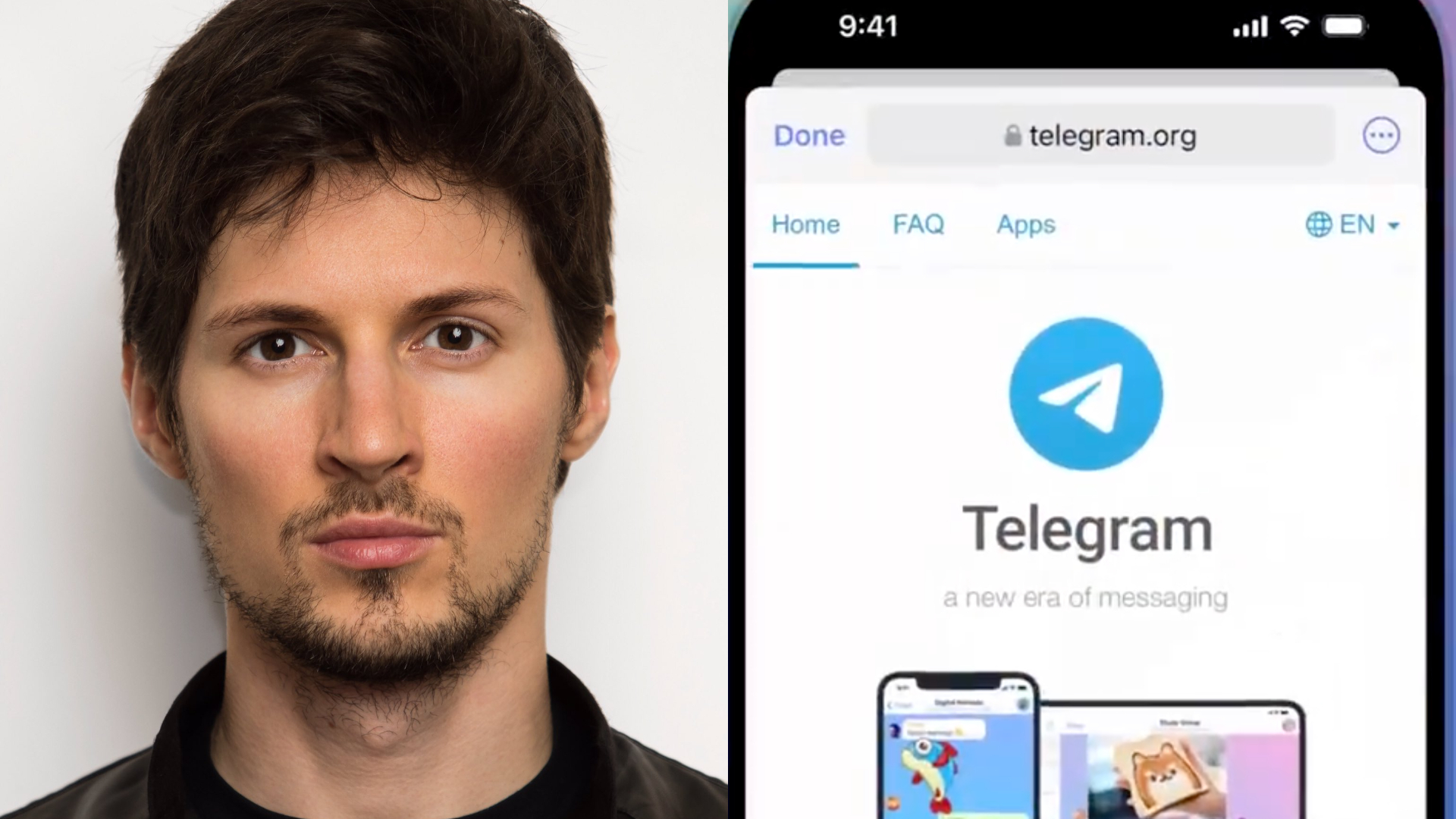 震撼彈！Telegram 創辦人被捕最高恐關20年 全球巨頭齊發聲 - ENews新聞網